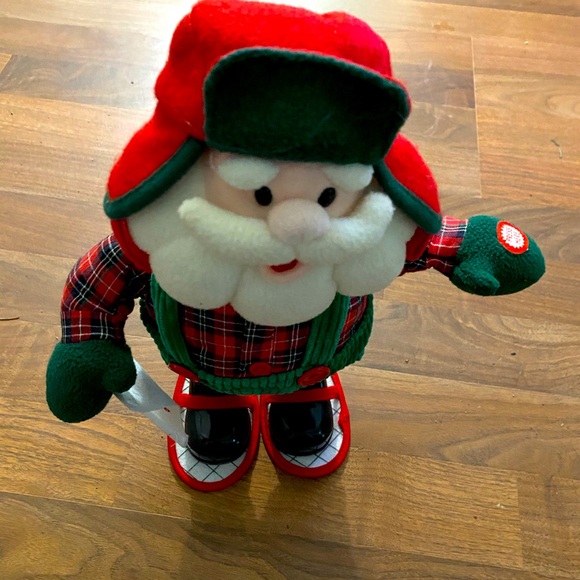 Avon | Holiday | Avon Groovy Dancing Santa Sing Shout Music Animated ...